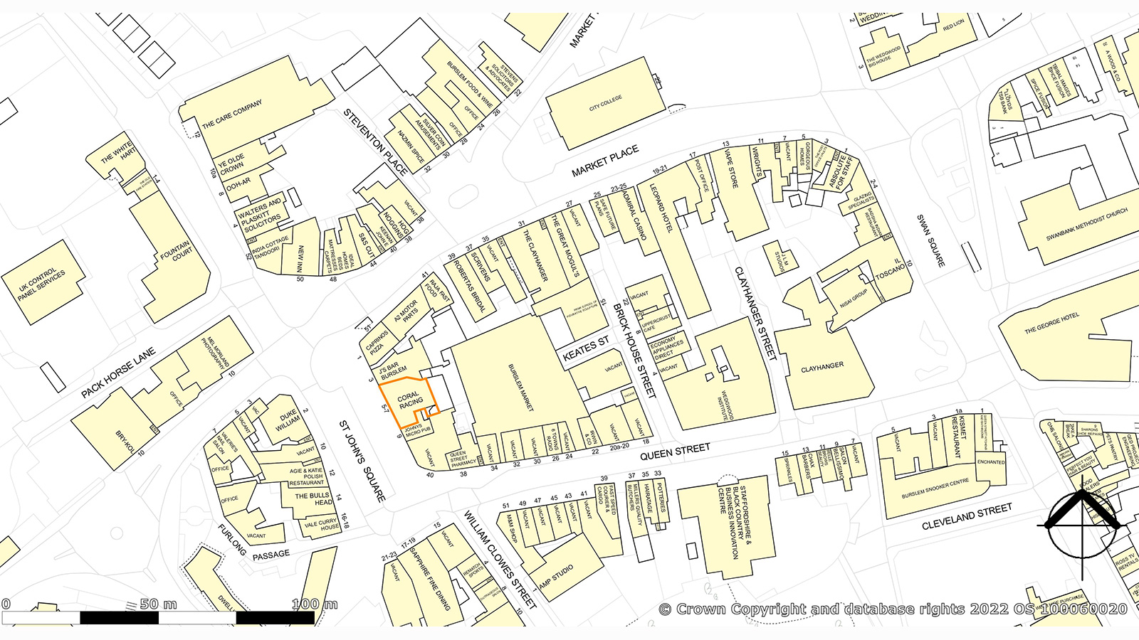 Property Auctions 03/Nov/2022 | 5-7 St John's Square, Burslem, Stoke-on ...