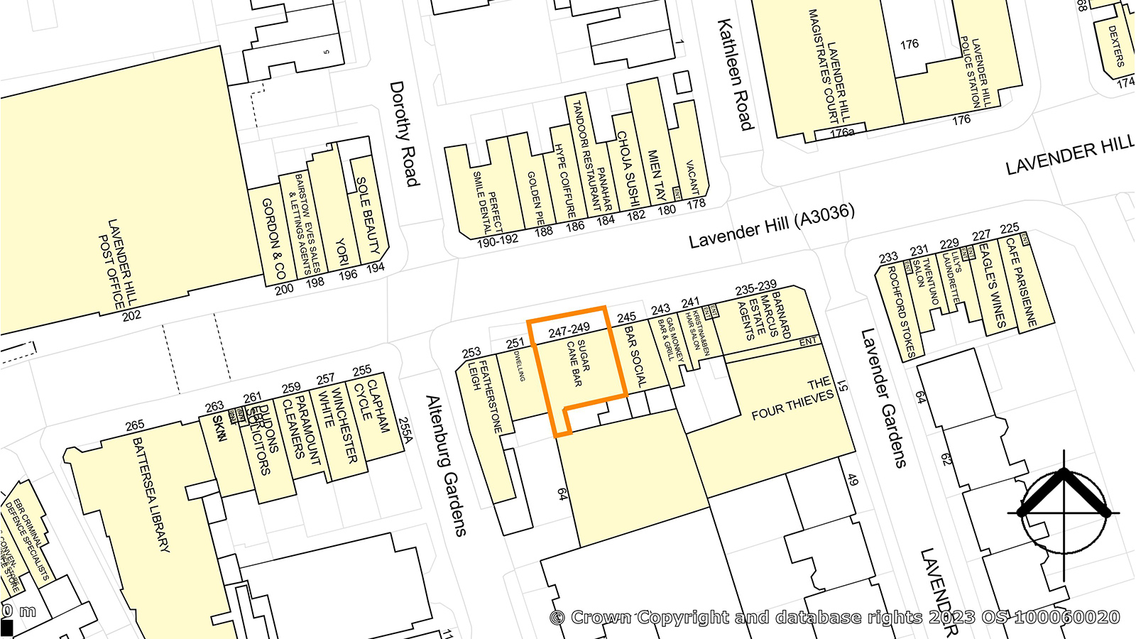 Property Auctions 30/Mar/2023 | 247-249 Lavender Hill, London, Clapham ...