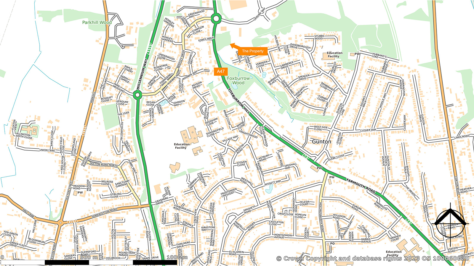 Property Auctions 18/May/2023 | Land at Leisure Way, Lowestoft, Suffolk ...