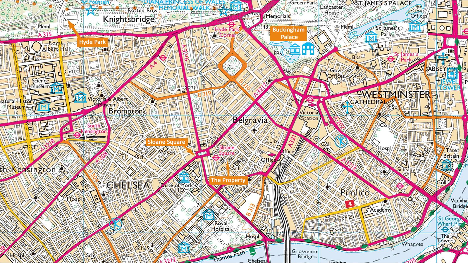 Property Auctions 09/May/2024 | 87a Chester Row, Chelsea, London, SW1W ...