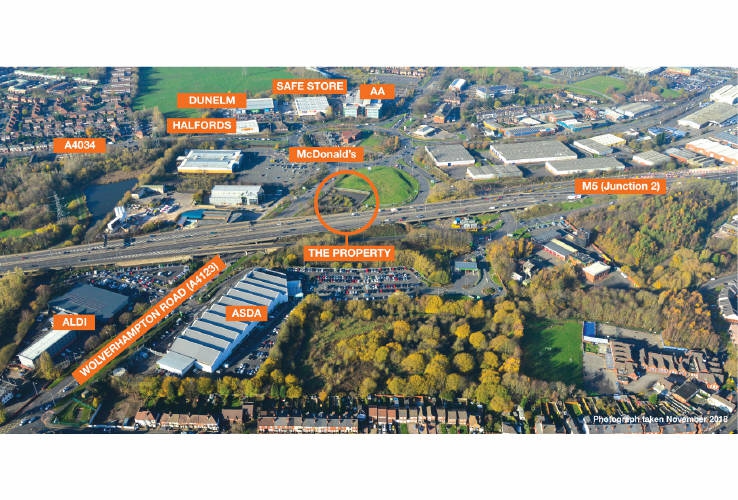 Property Auctions 09/Jul/2020 | Land at Wolverhampton Road, Birchley ...