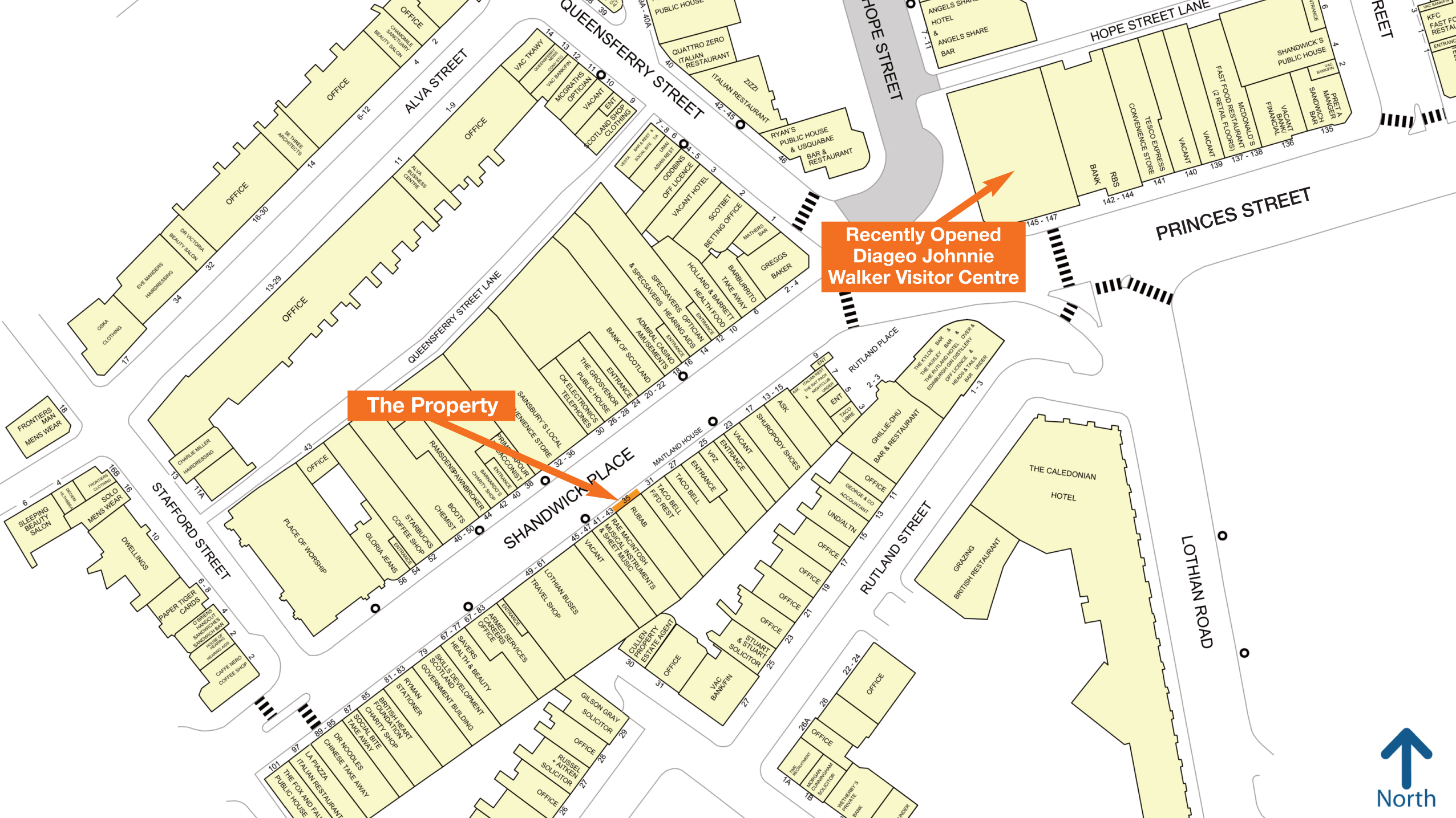 Property Auctions 17/Feb/2022 | 35-37 Shandwick Place, Edinburgh, EH2 ...
