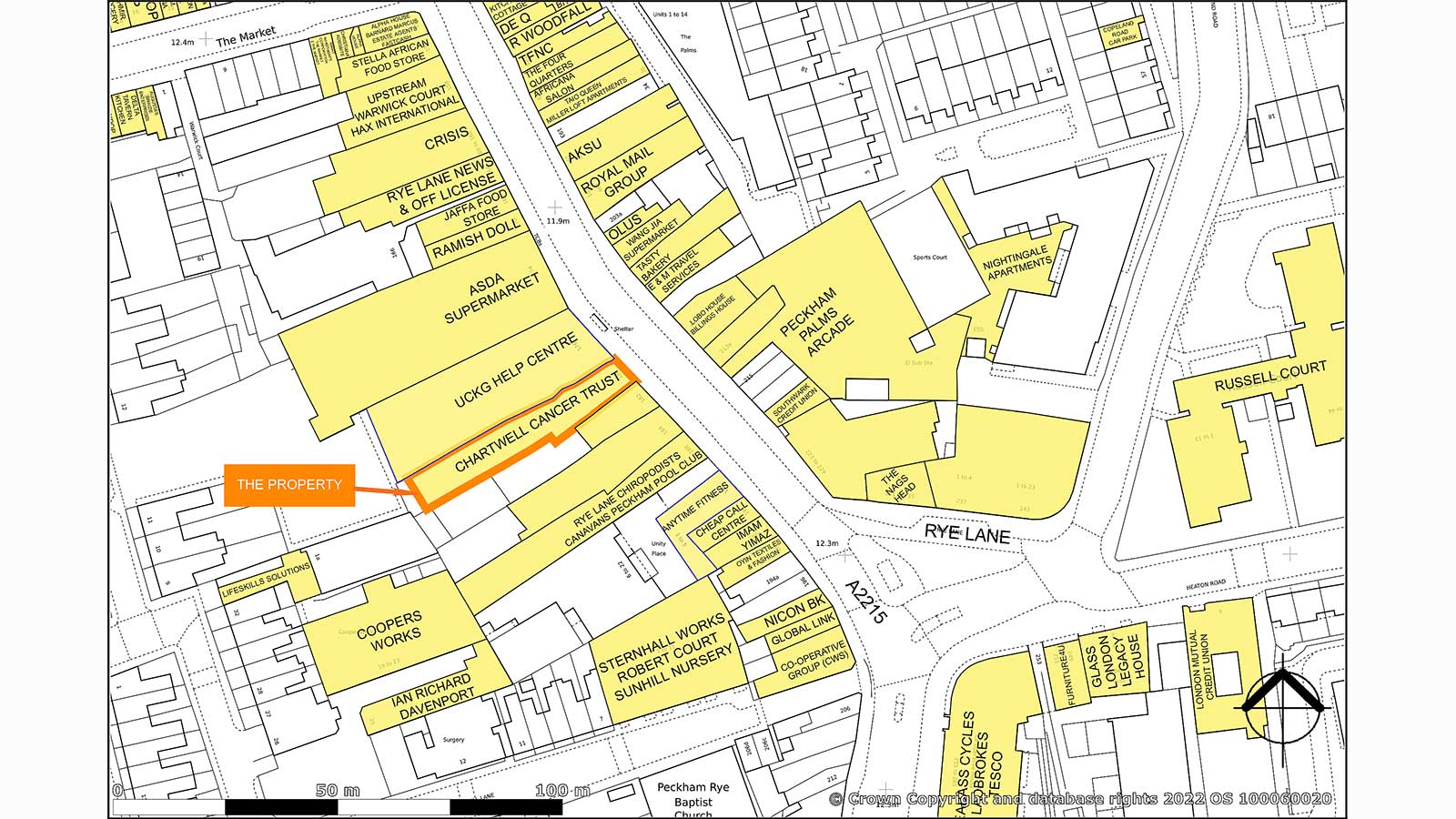 Property Auctions 18/May/2022 | 180 Rye Lane, Peckham, London, SE15 4NF ...